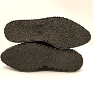 T.U.K | Shoes | Buckle Creeper Boots Black White Leather Tuk Nib | Poshmark